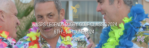 Wasps Legends Rugby Golf Classic 2024 - Home